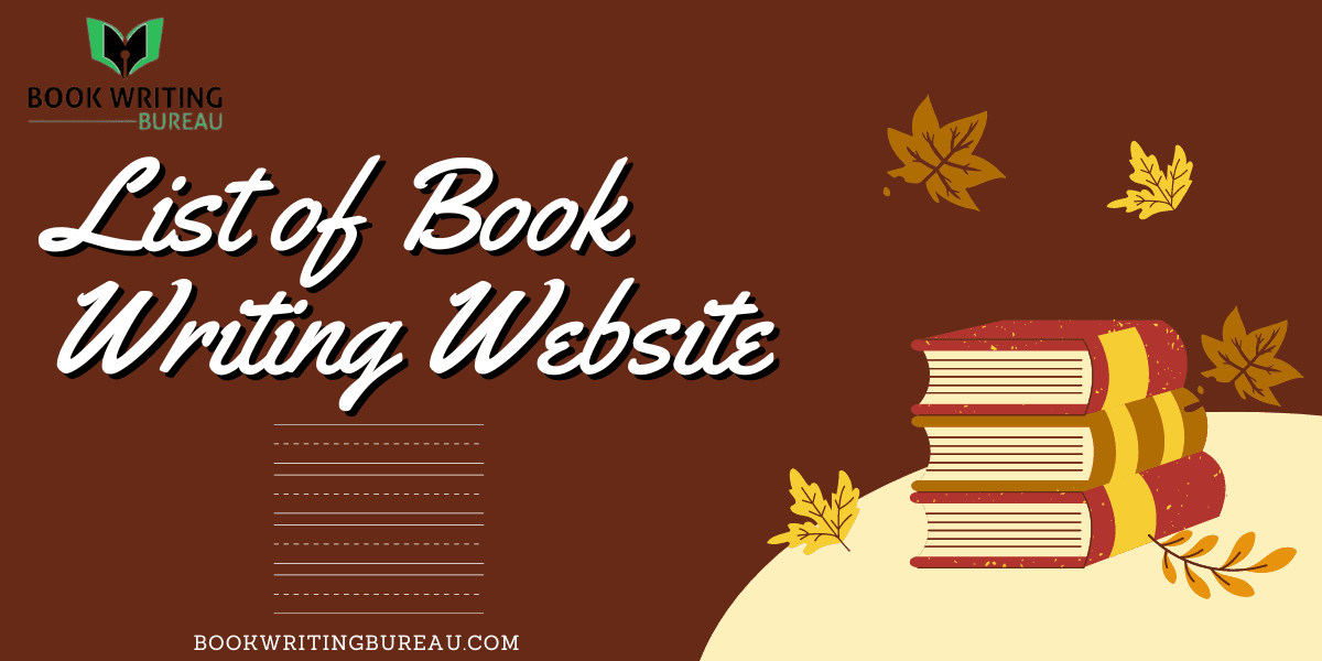 List of Book Writing Websites (Free & Easily Write Books) - Blog